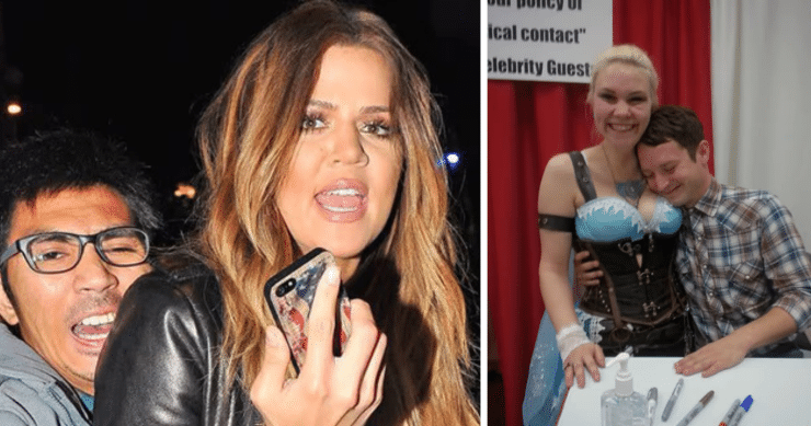 Viral Strange - 22 Cringe Pictures of Celebrities With Their Fans