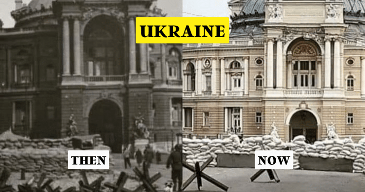 Viral Strange - Then-And-Now/ 20 Comparison Pictures Of Places That ...