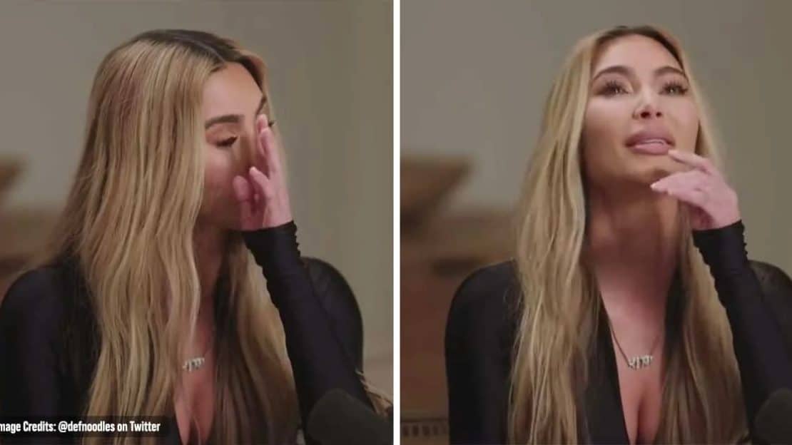 Viral Strange - Kim Kardashian Rocks New SKIMS Swimsuit Release