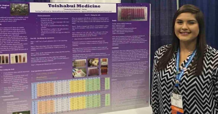 Native American High Schooler Discovers Cancer-Fighting Properties in ...