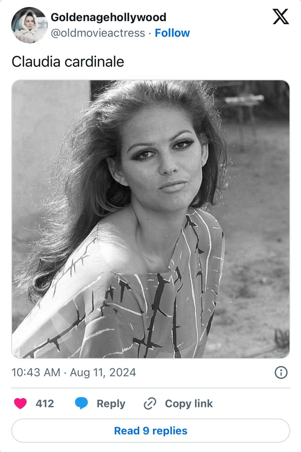 Claudia Cardinale: See How the Italian Film Icon Looks at 86