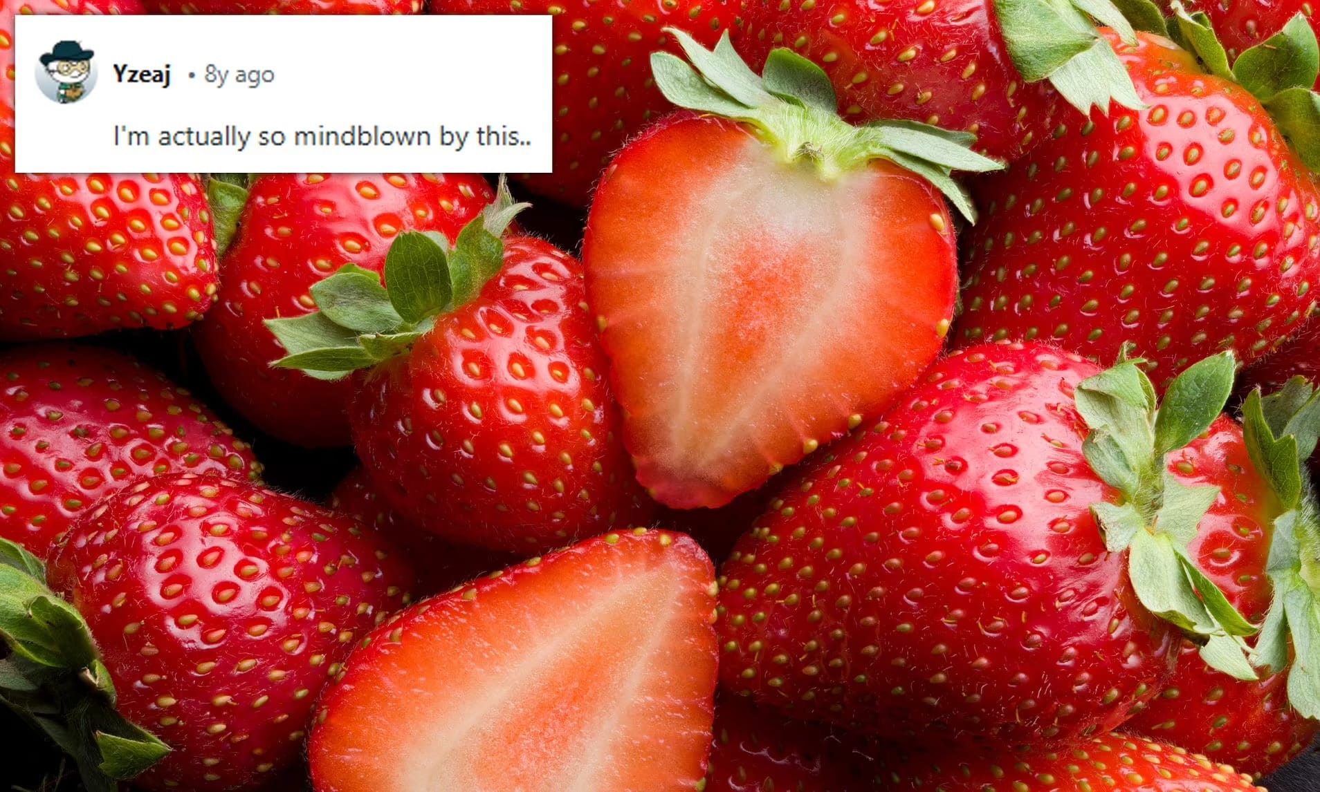 Viral Strange - People Are Stunned After Learning the Truth About the White Dots on Strawberries