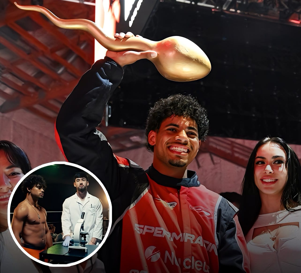 Viral Strange - Golden Sperm Trophy Awarded in Viral Racing Event