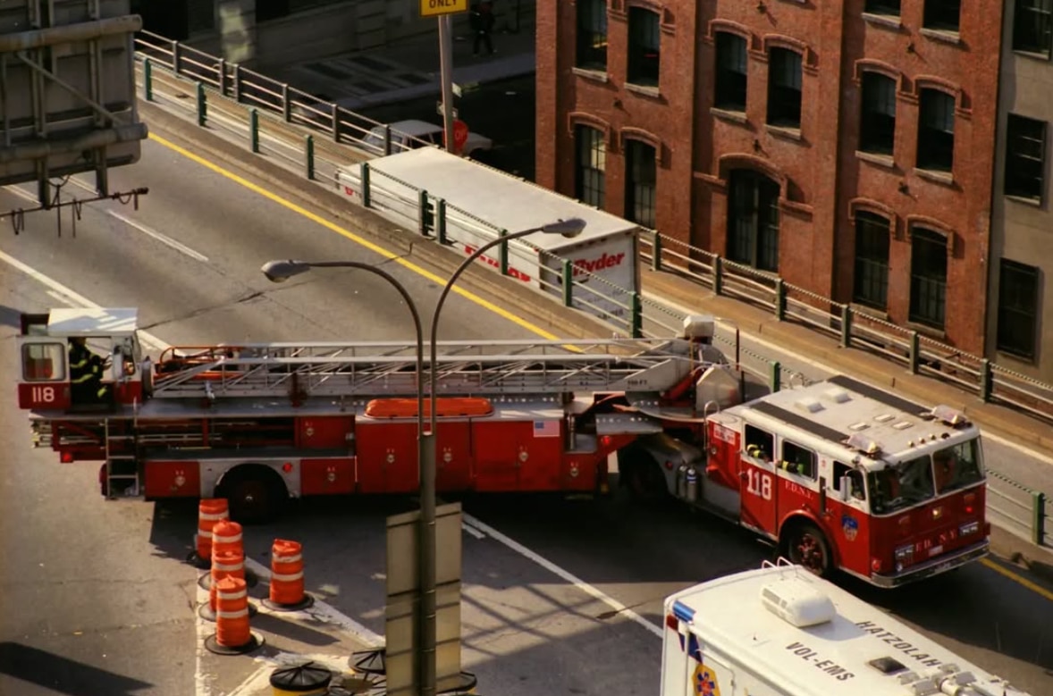 The Haunting True Story Behind the Iconic 9/11 Photo of a Fire Truck ...